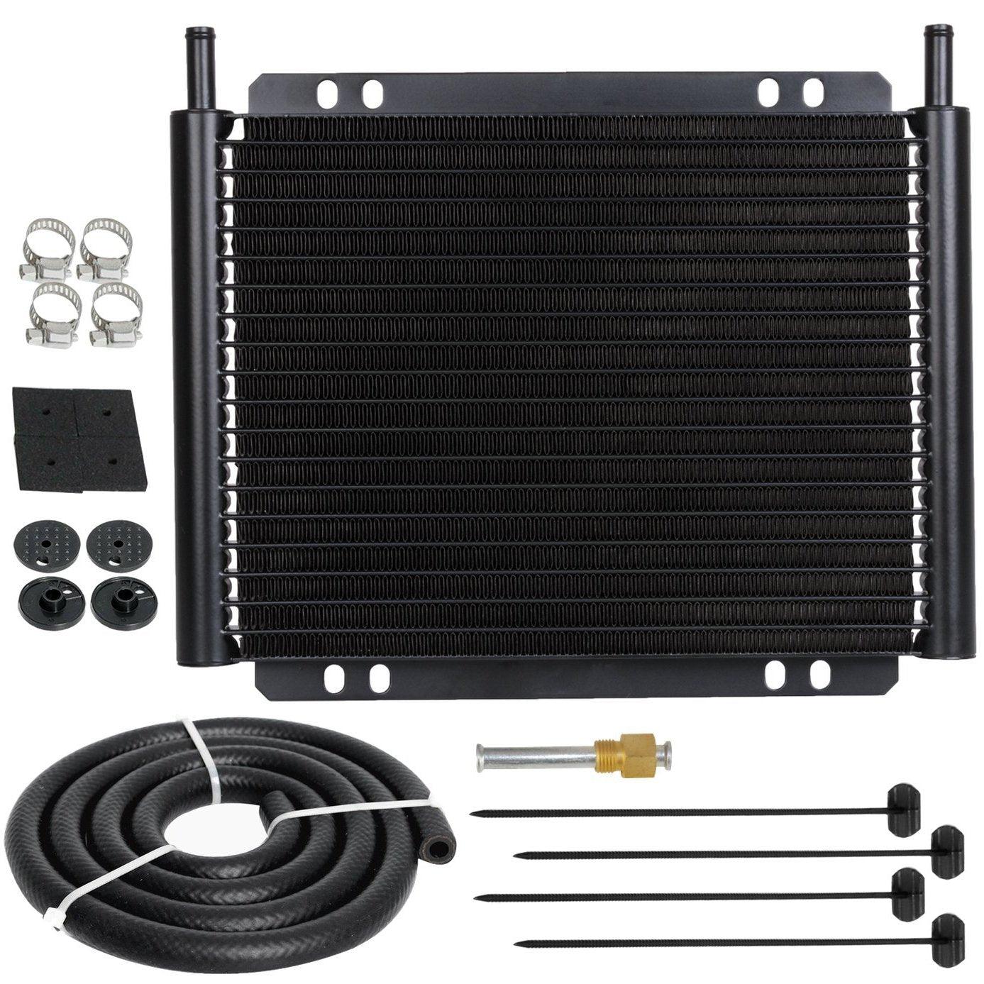 23 Row 6AN 3/8 Inch Hose End Automotive Engine Transmission Oil Cooler ...